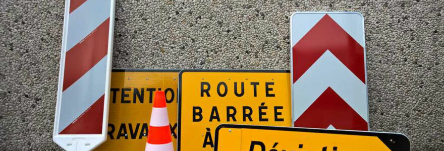 Chantier : balisage de sécurité temporaire ou permanent